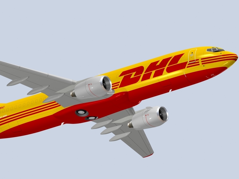 Boeing 737-800bdsf dhl 3D model - TurboSquid 1361479