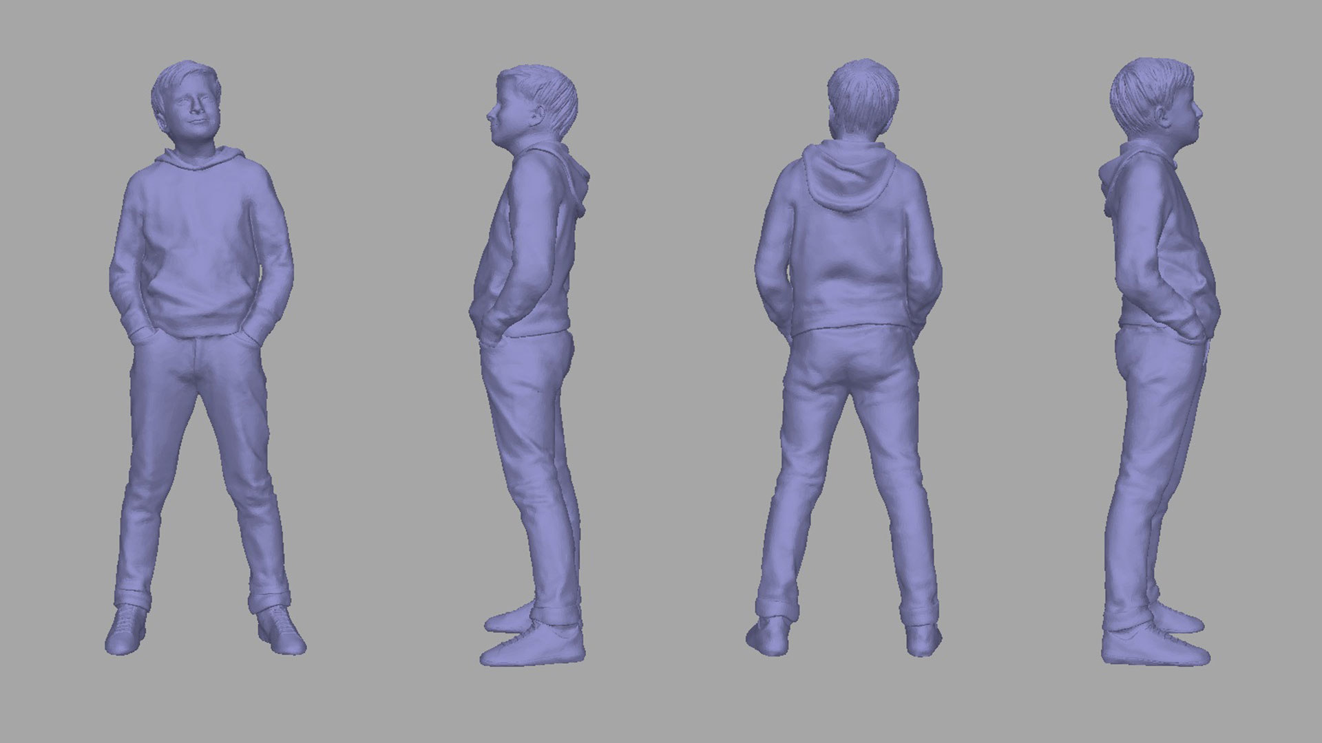 3D model scanned child - TurboSquid 1502621