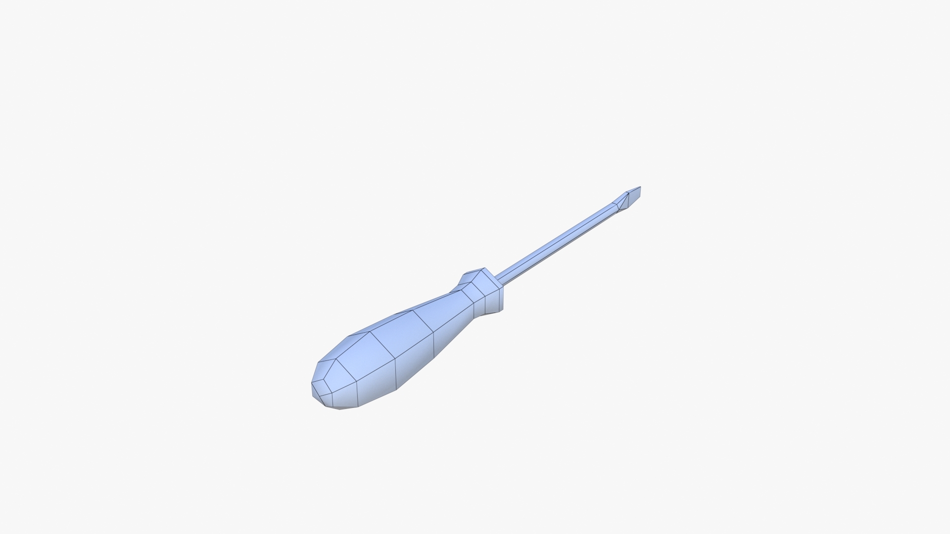 3D screwdriver screw - TurboSquid 1502736