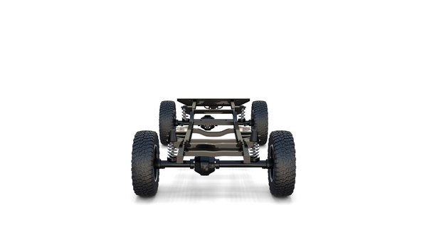 Rover range chassis model - TurboSquid 1502784