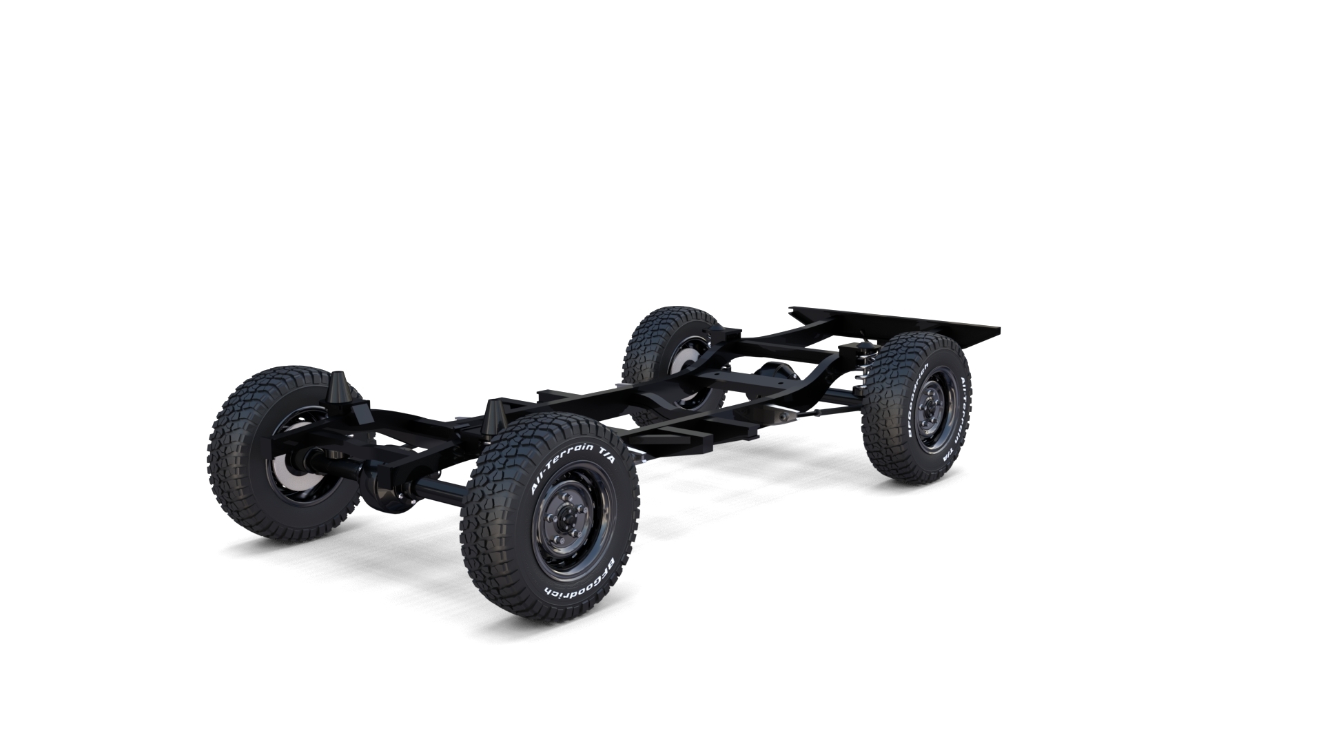 Rover range chassis model - TurboSquid 1502784