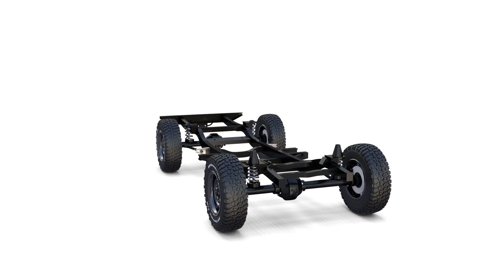 Rover range chassis model - TurboSquid 1502784