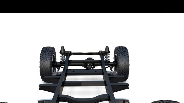 Rover range chassis model - TurboSquid 1502784