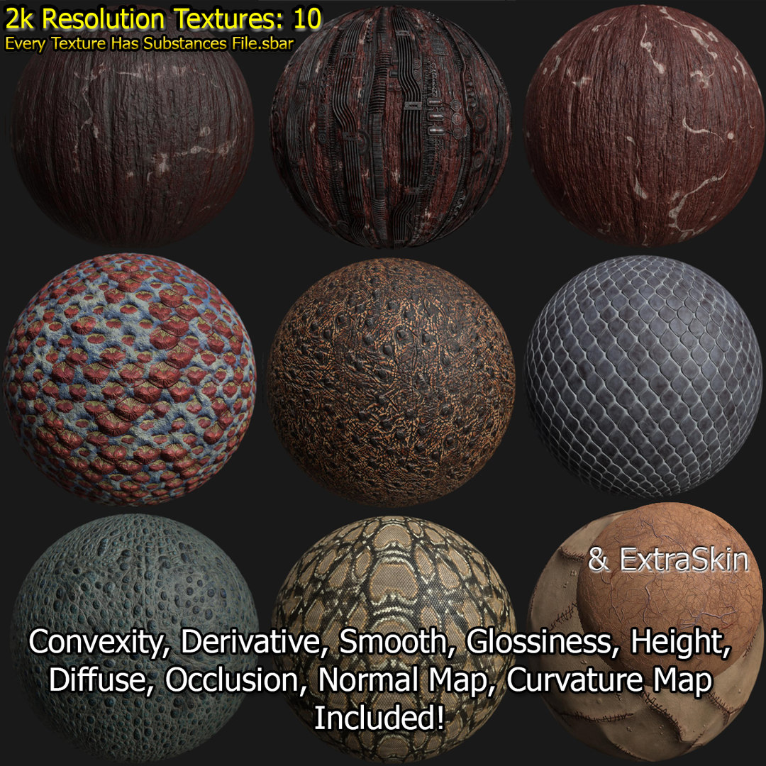 Texture JPEG 2K Textures Skin