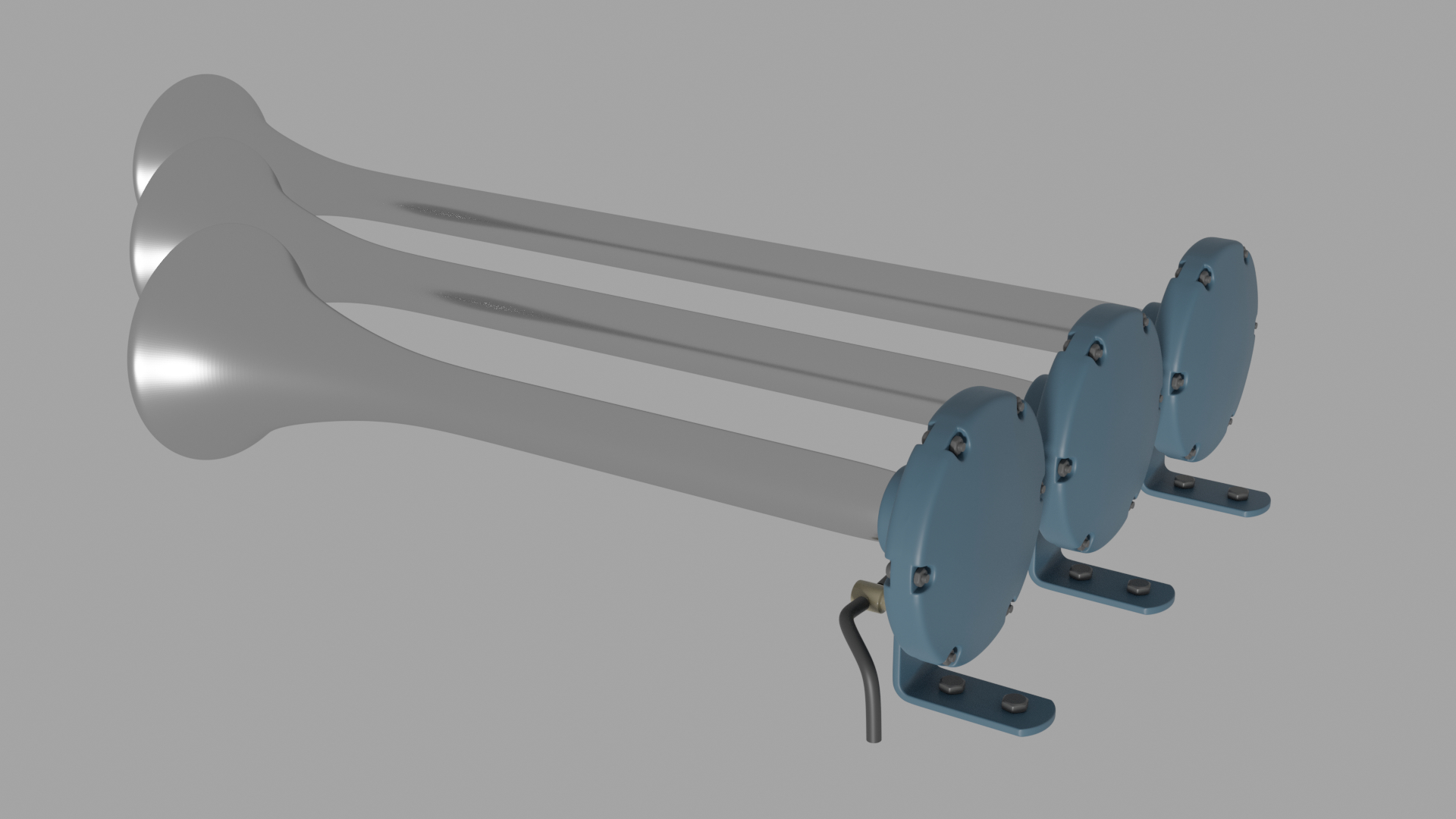 3D air horn model - TurboSquid 1503155