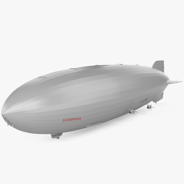 Zeppelin 3D Models for Download | TurboSquid