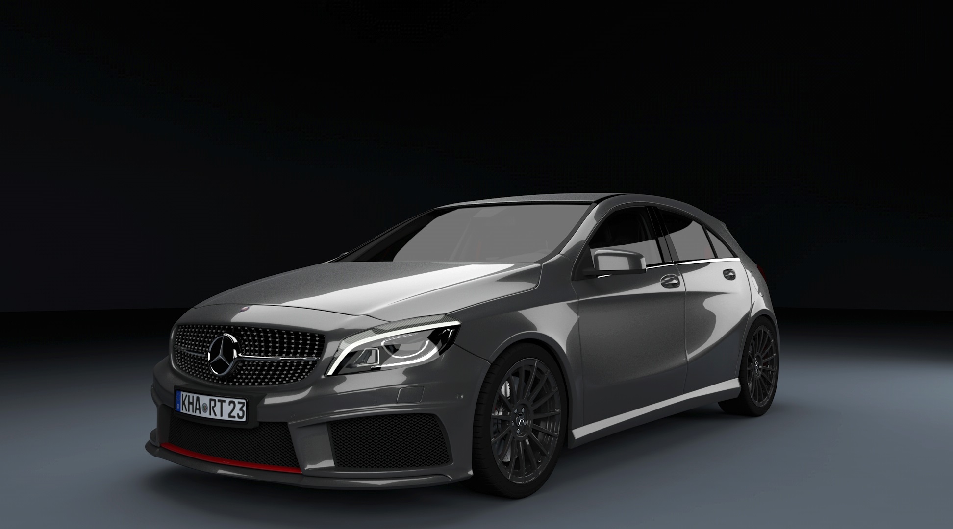 Mercedes benz a45 model - TurboSquid 1503404