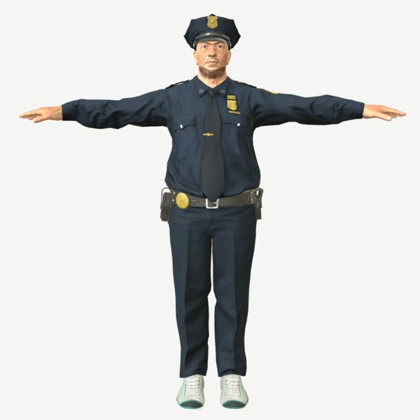 Police Officer 3D Models for Download | TurboSquid