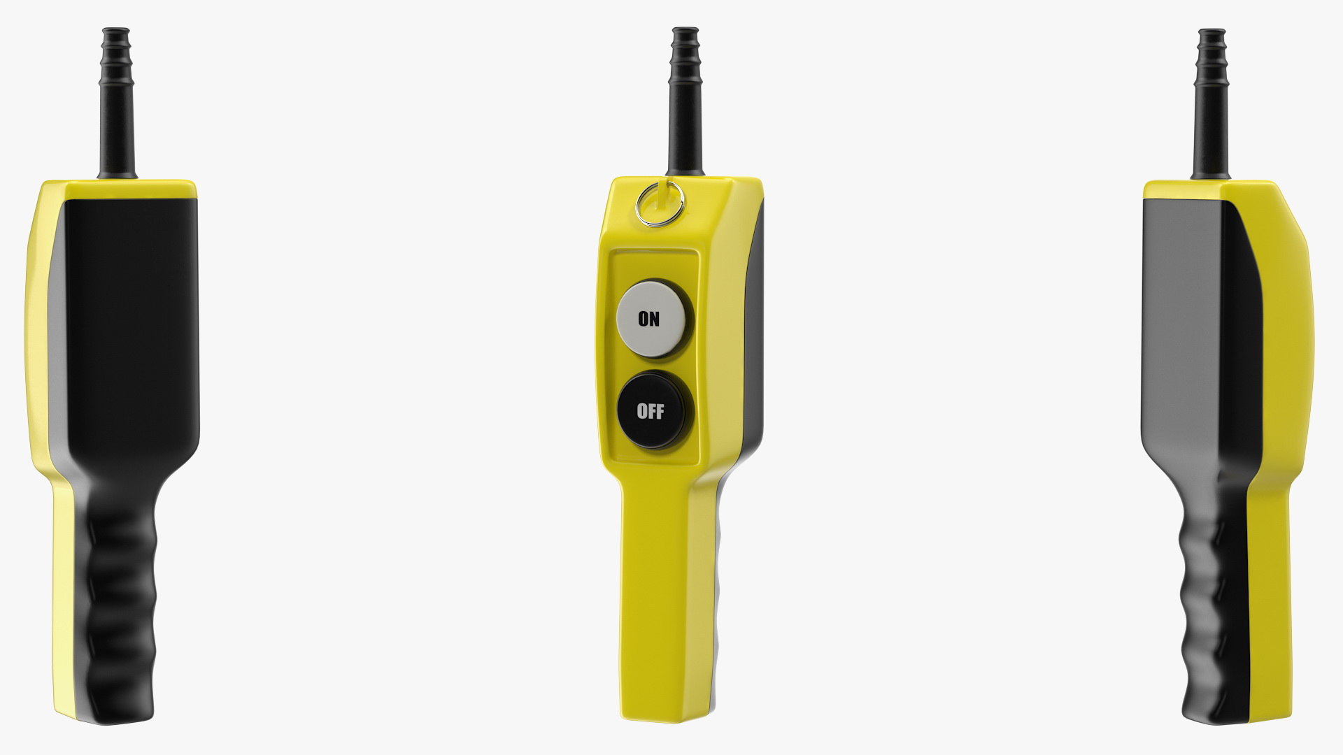 Compact pendant control station model - TurboSquid 1503483