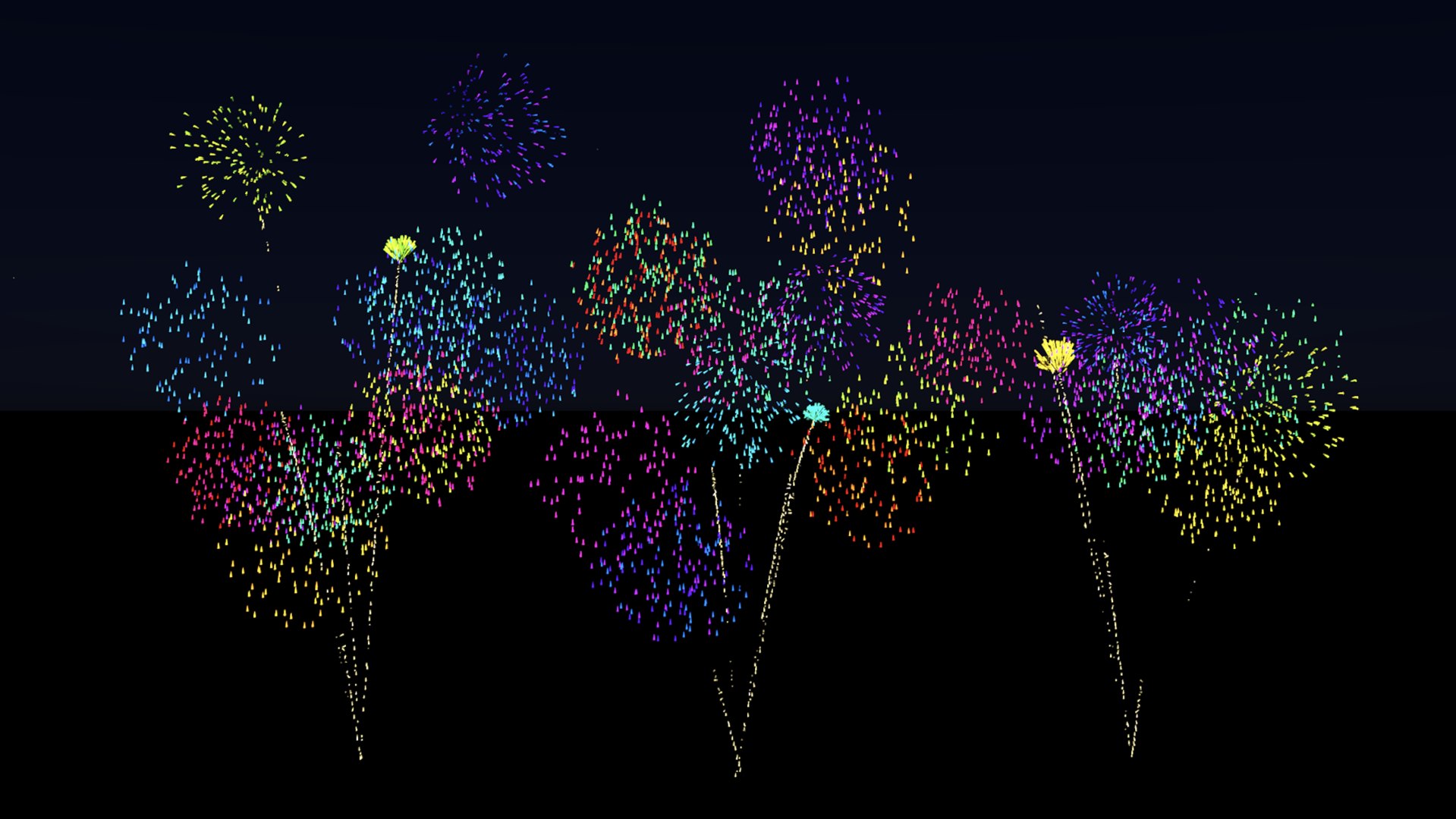 3D animation fireworks - TurboSquid 1503518
