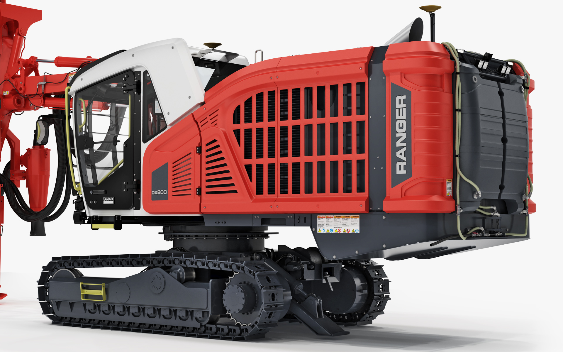 Sandvik Ranger DX800i Rigged Modelo 3D - TurboSquid 1608368