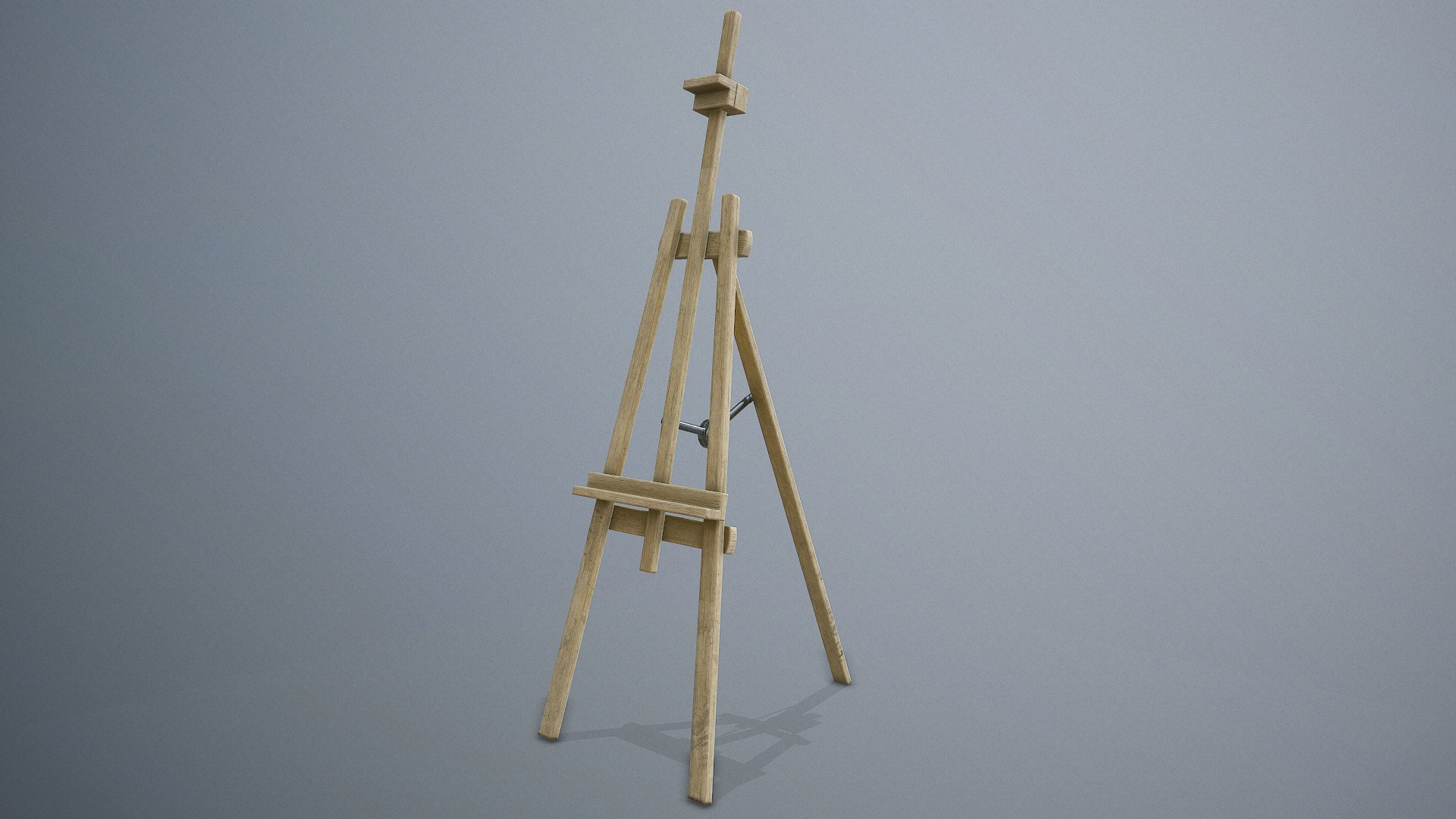 3D easel art model - TurboSquid 1503629