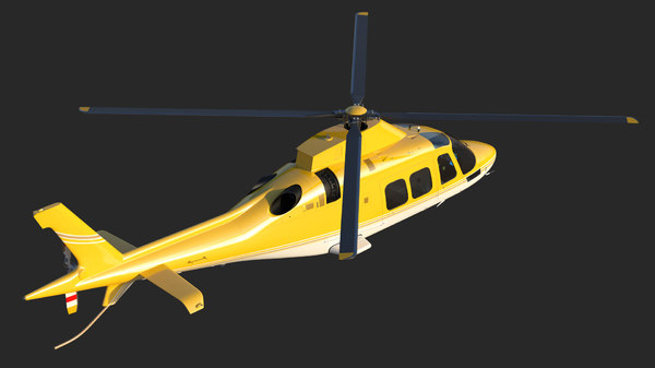 3D model multi-purpose helicopter retractable landing gear - TurboSquid ...