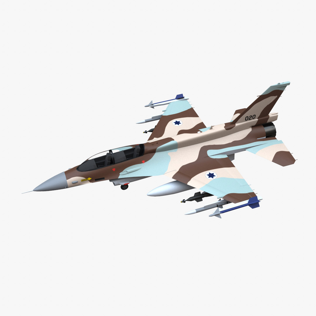 Free general dynamics f-16d brakeet 3D model - TurboSquid 1504028