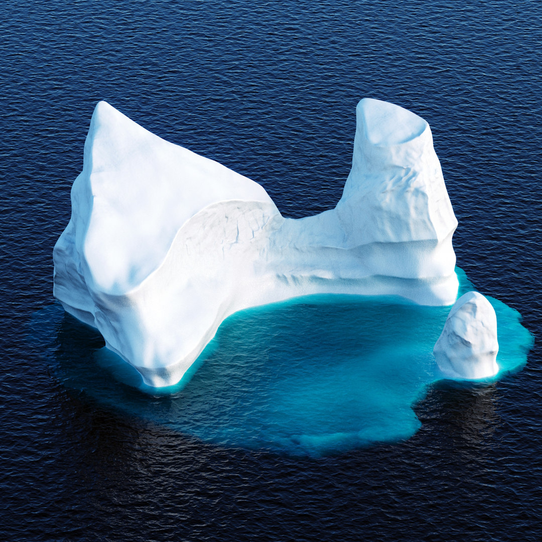 Iceberg ice 3D model - TurboSquid 1504157