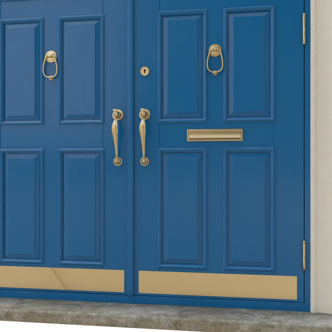 3D entrance door model - TurboSquid 1504198