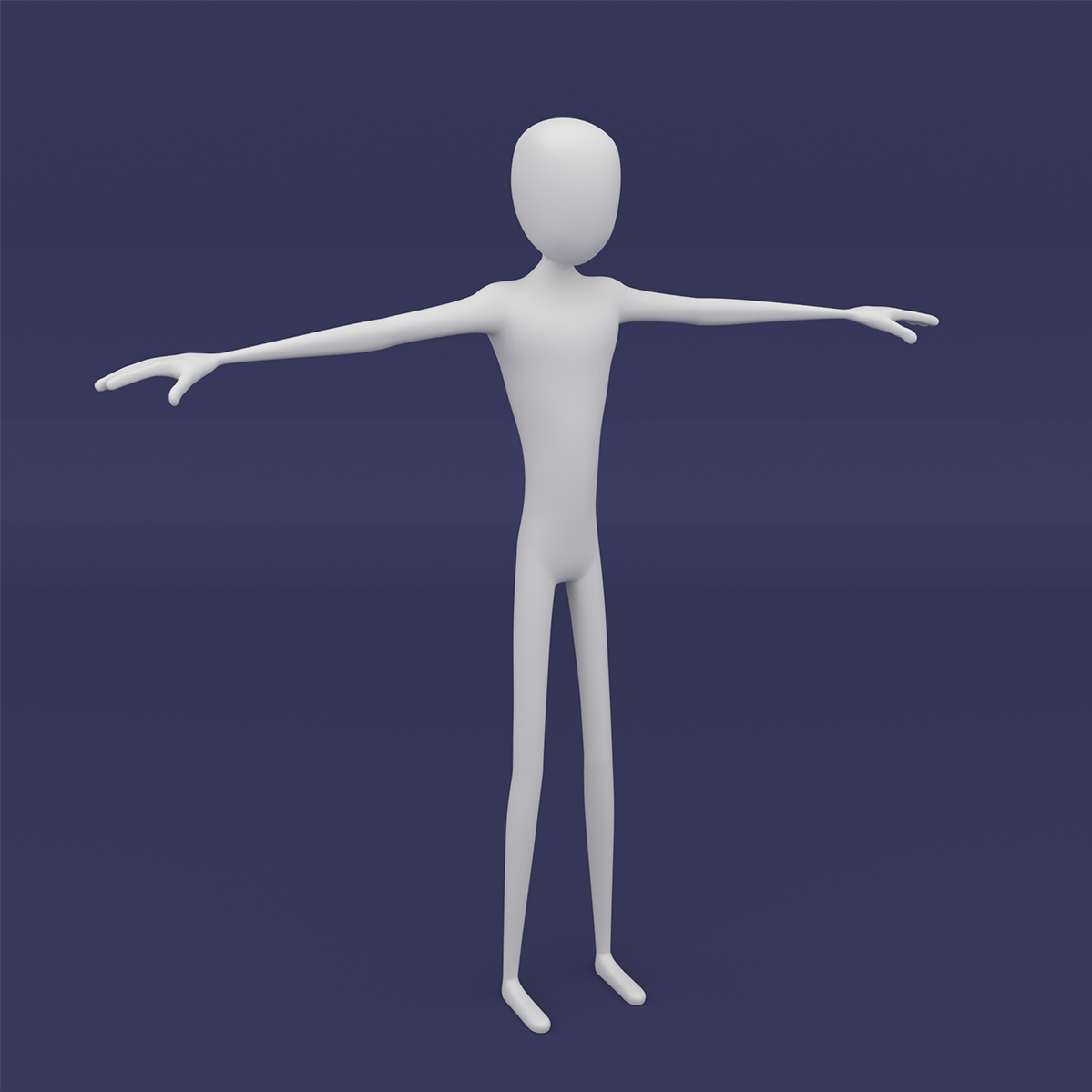 Stickman character rig 3D model - TurboSquid 1504395