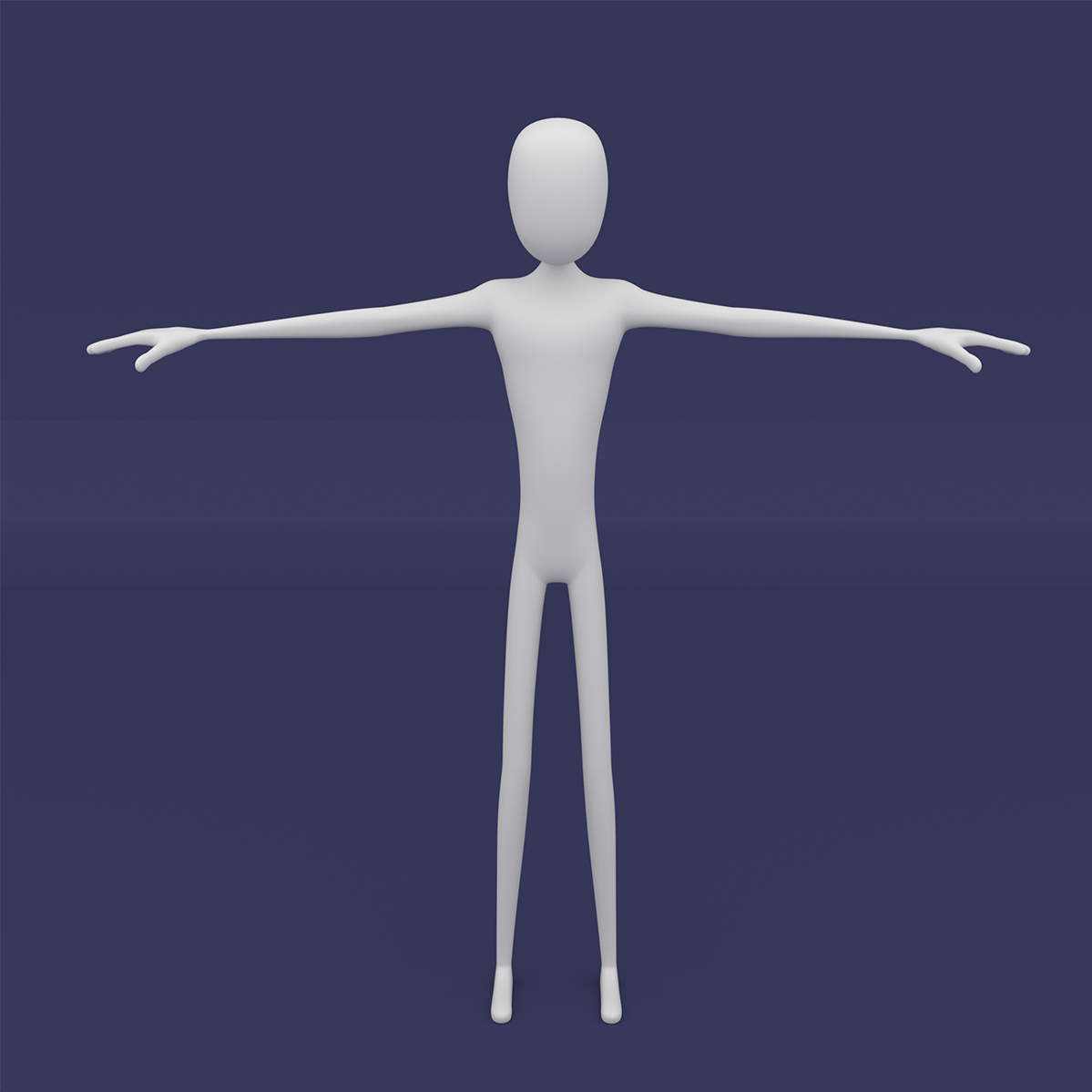 Stickman character rig 3D model - TurboSquid 1504395