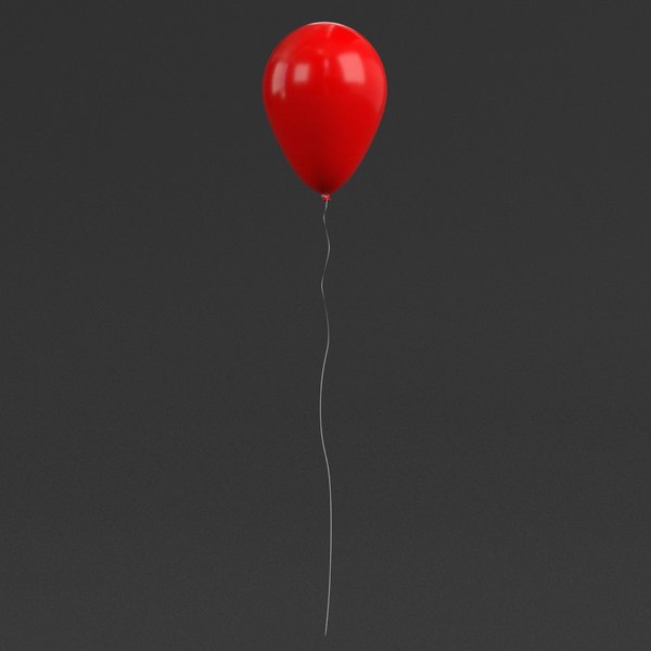 3D balloon string model - TurboSquid 1414484