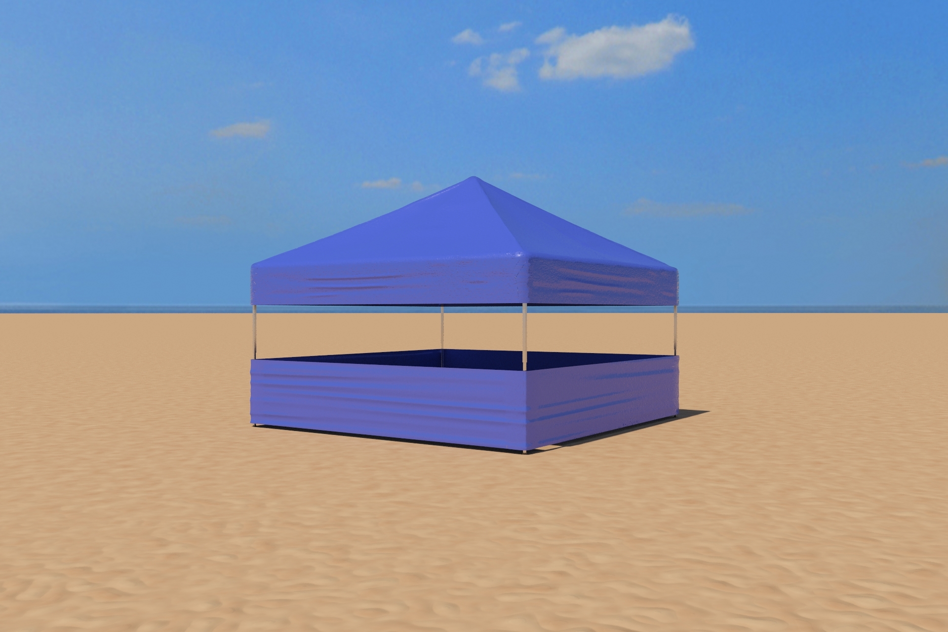 modelo 3d Carpa 5x5 metros - TurboSquid 1504523