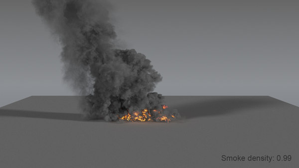 3D model smoke column - TurboSquid 1503026