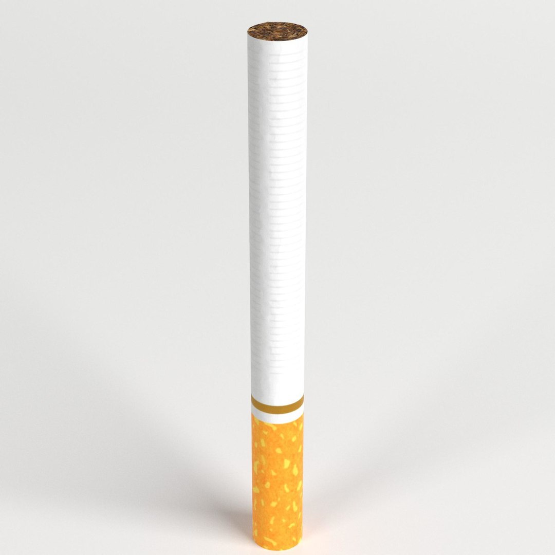 Cigarette production ready 3D model - TurboSquid 1409594