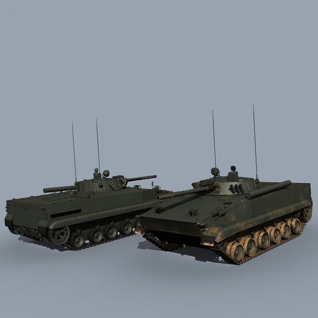 3d bmp-3 soviet russian