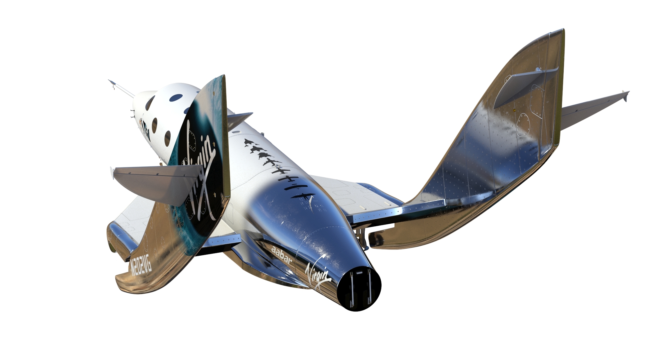 Vss Unity Virgin Galactic Model 3D - TurboSquid 1504649