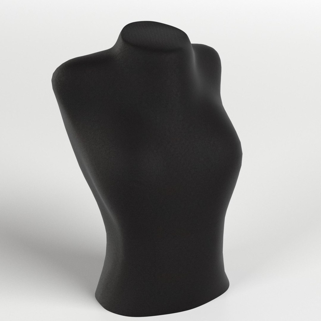 Dummy neck jewelry 3D - TurboSquid 1389990