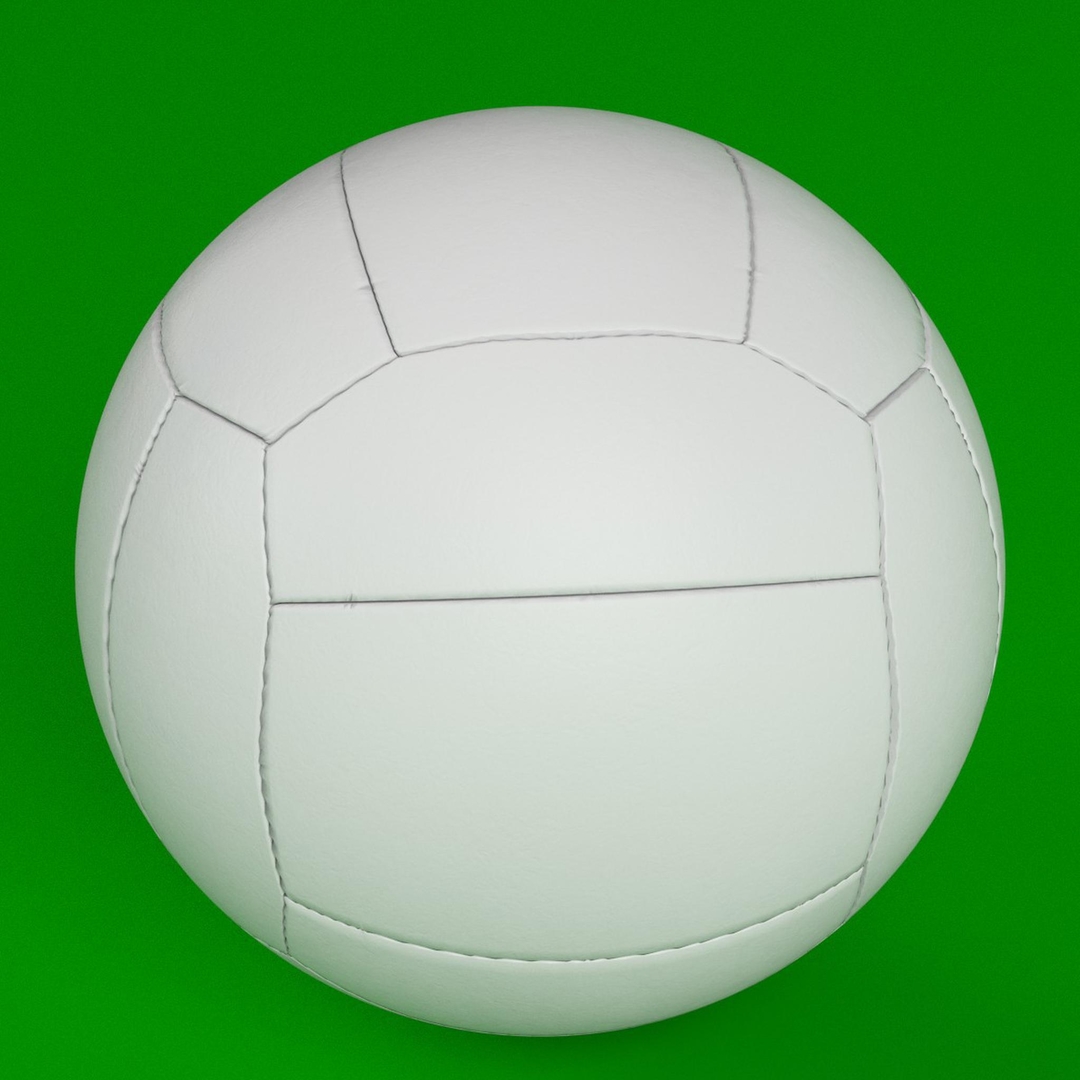 Gaelic football ball 3D model - TurboSquid 1385447