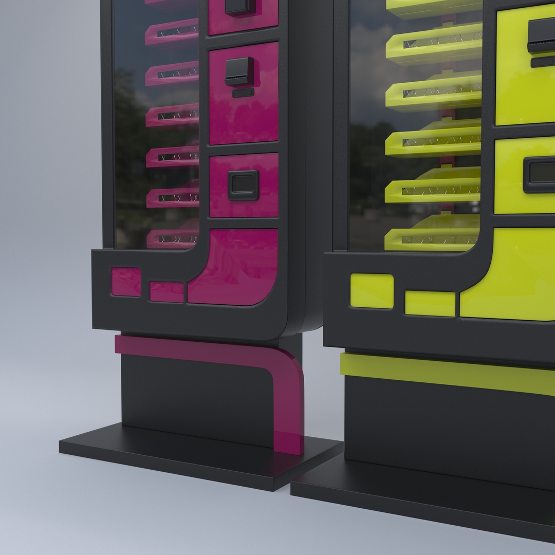 modelo 3d máquina expendedora - TurboSquid 1505225