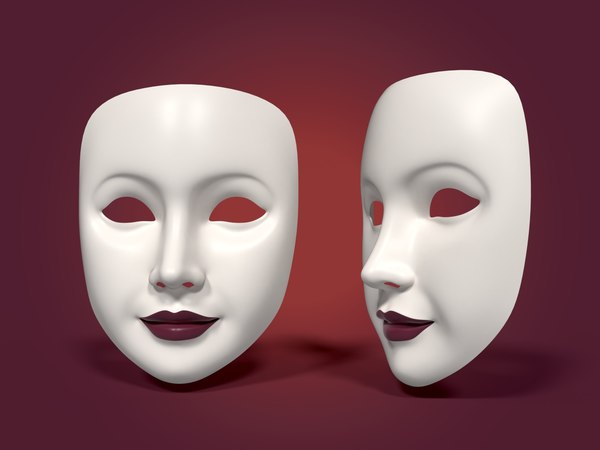 Theater Mask 3D Models for Download | TurboSquid