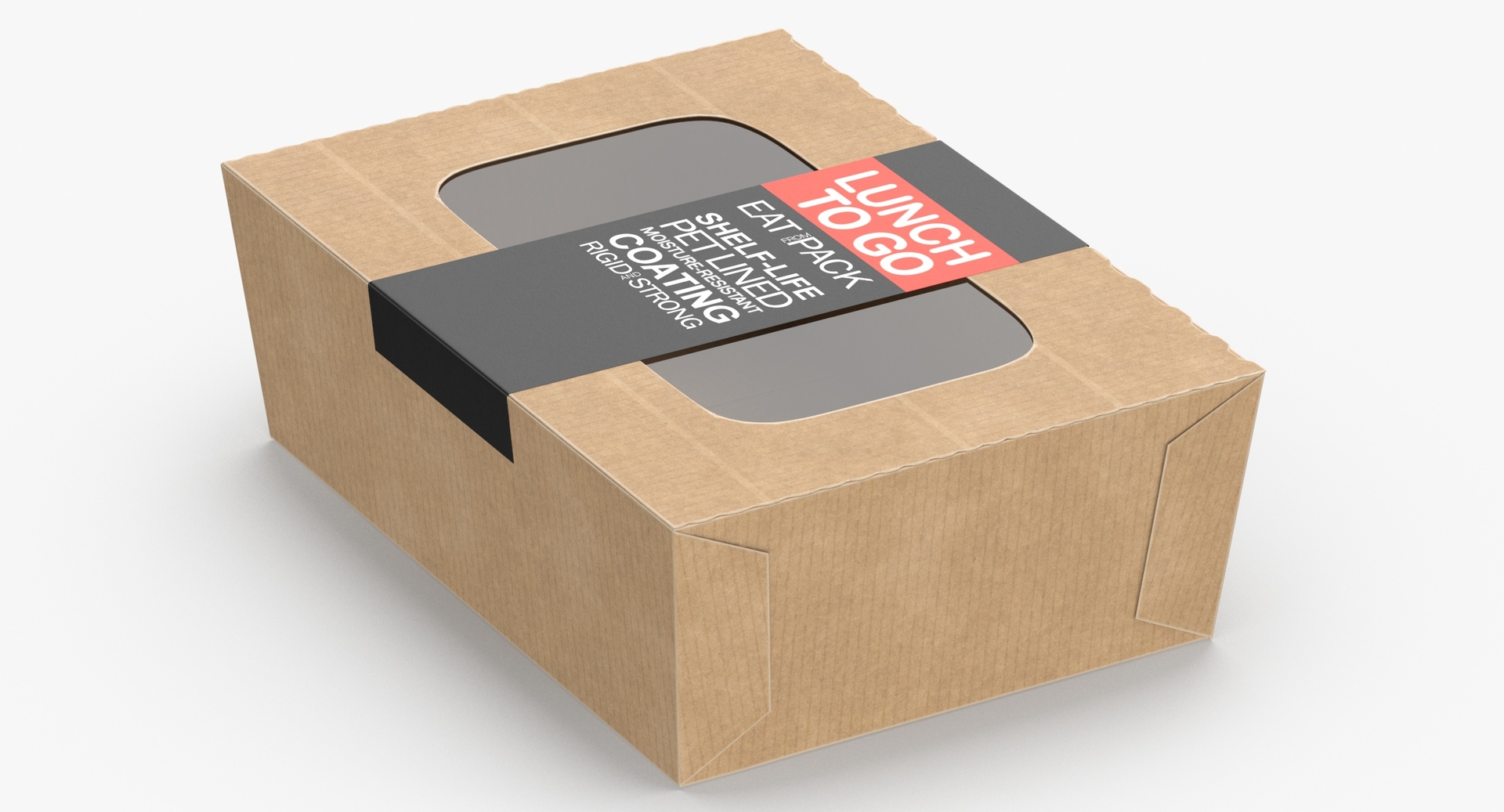 Food delivery paper boxes 3D model - TurboSquid 1505569