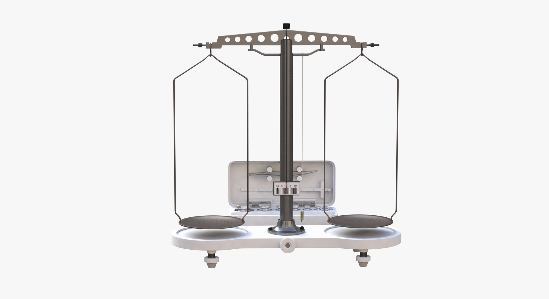 3D mechanical laboratory balance - TurboSquid 1505632