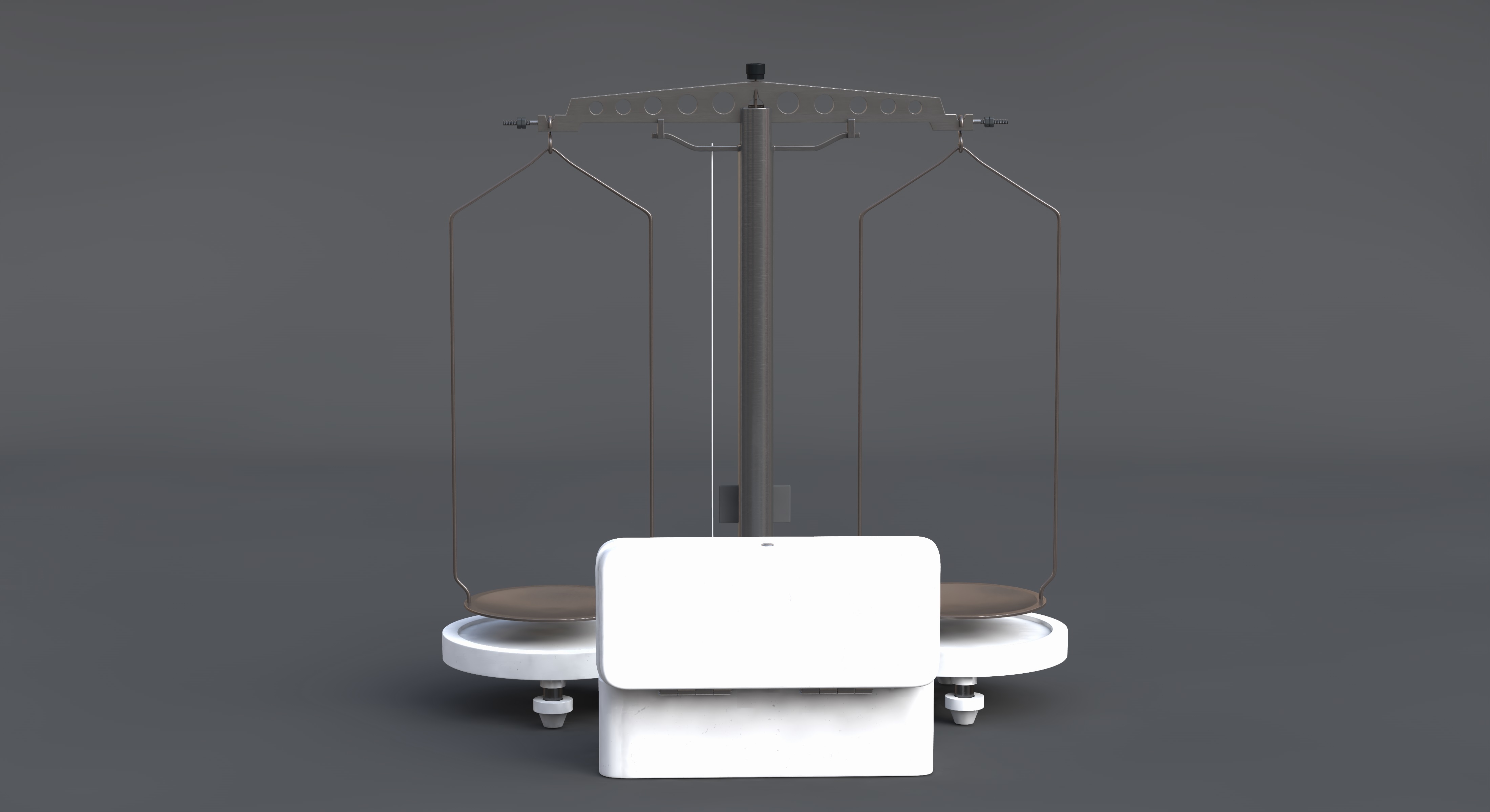 3D mechanical laboratory balance - TurboSquid 1505632