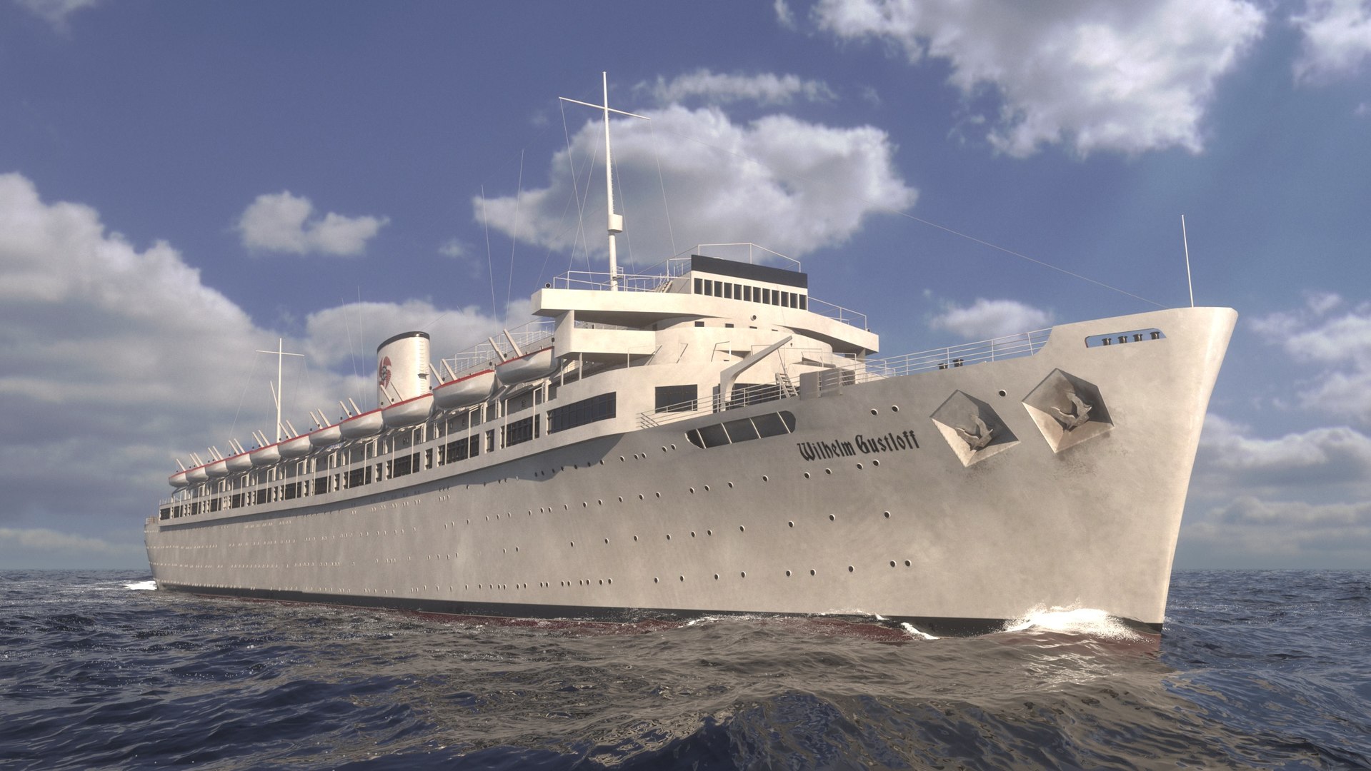 3D wilhelm gustloff - TurboSquid 1503454