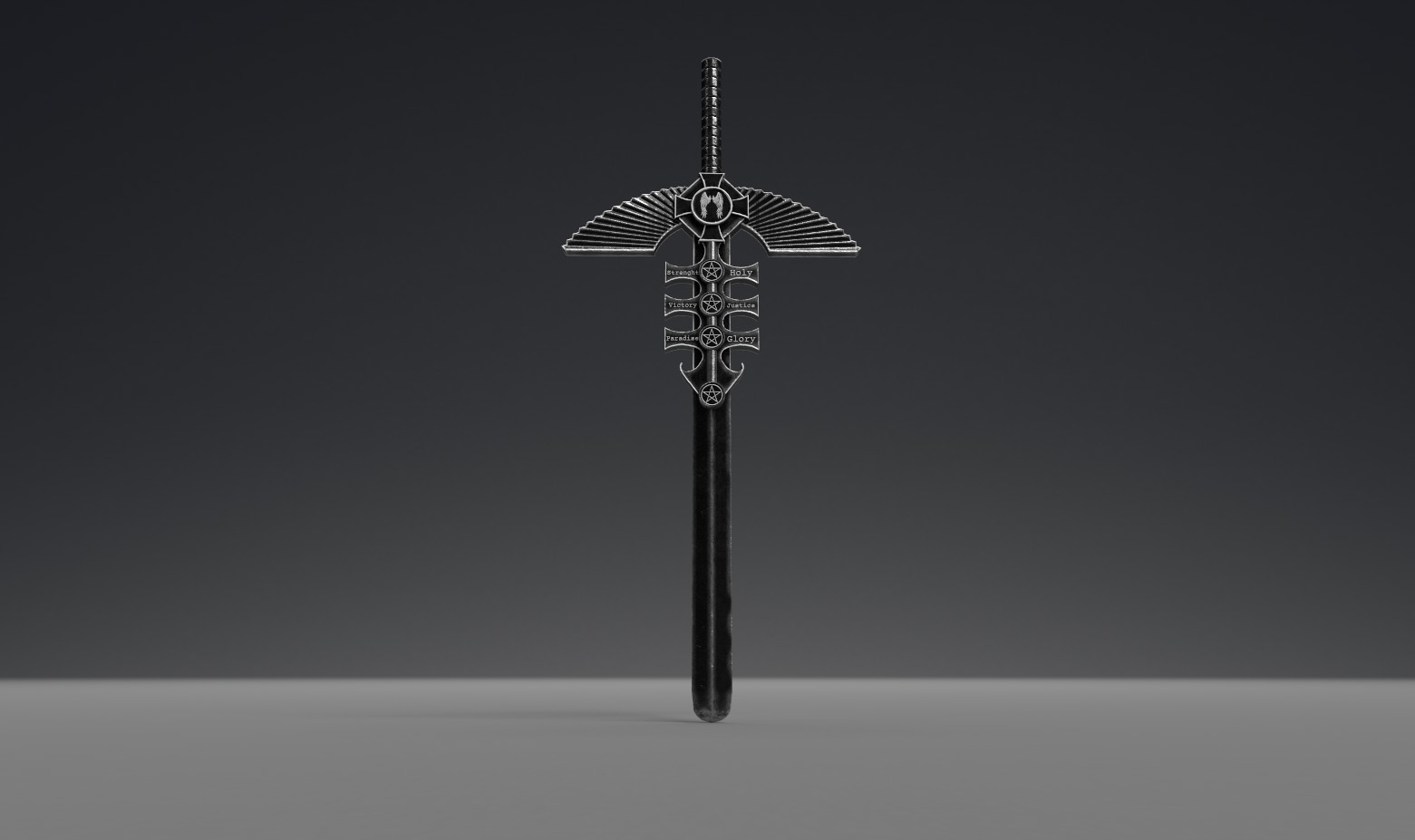 3D sword fallen angel model - TurboSquid 1505765