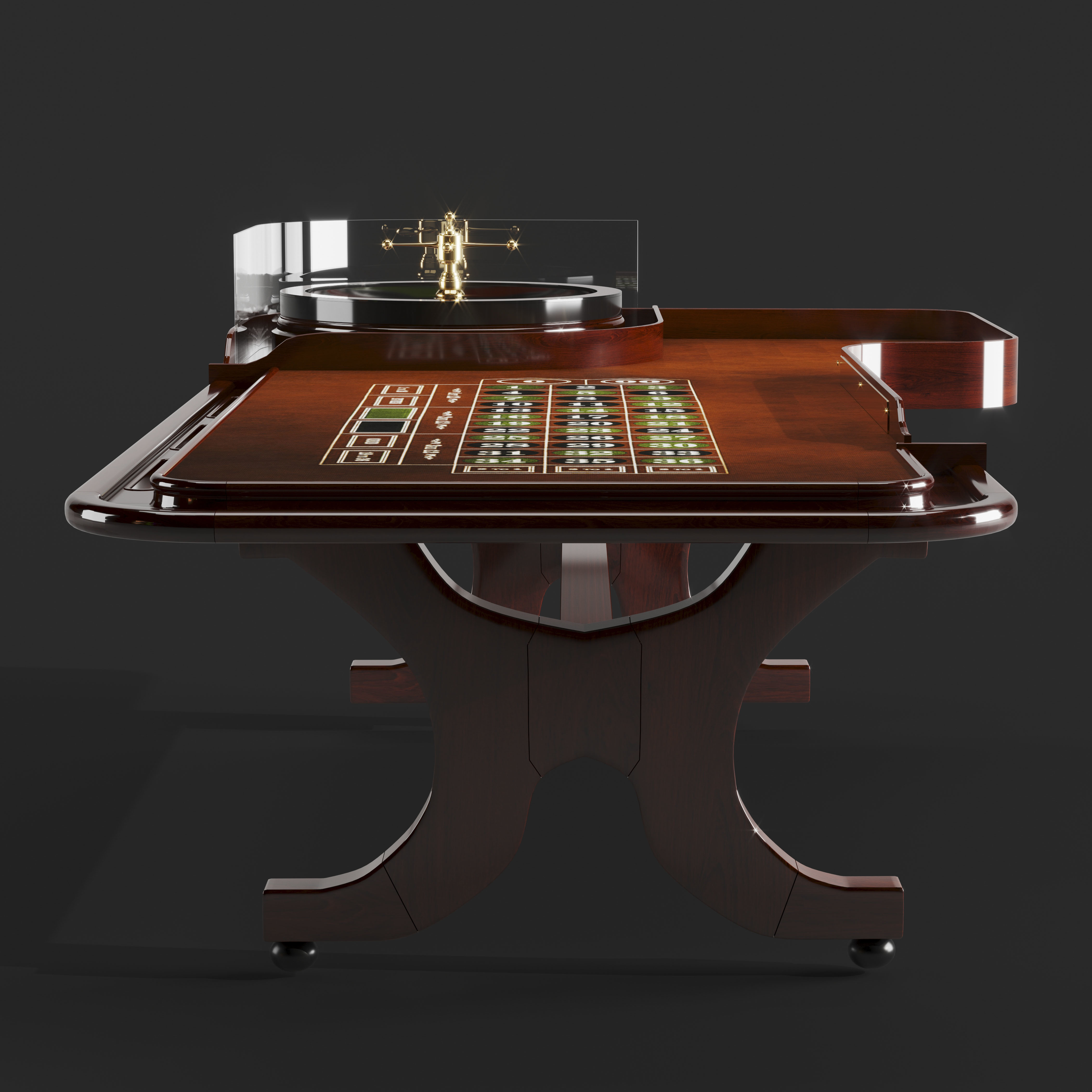 3D casino roulette table - TurboSquid 1505960