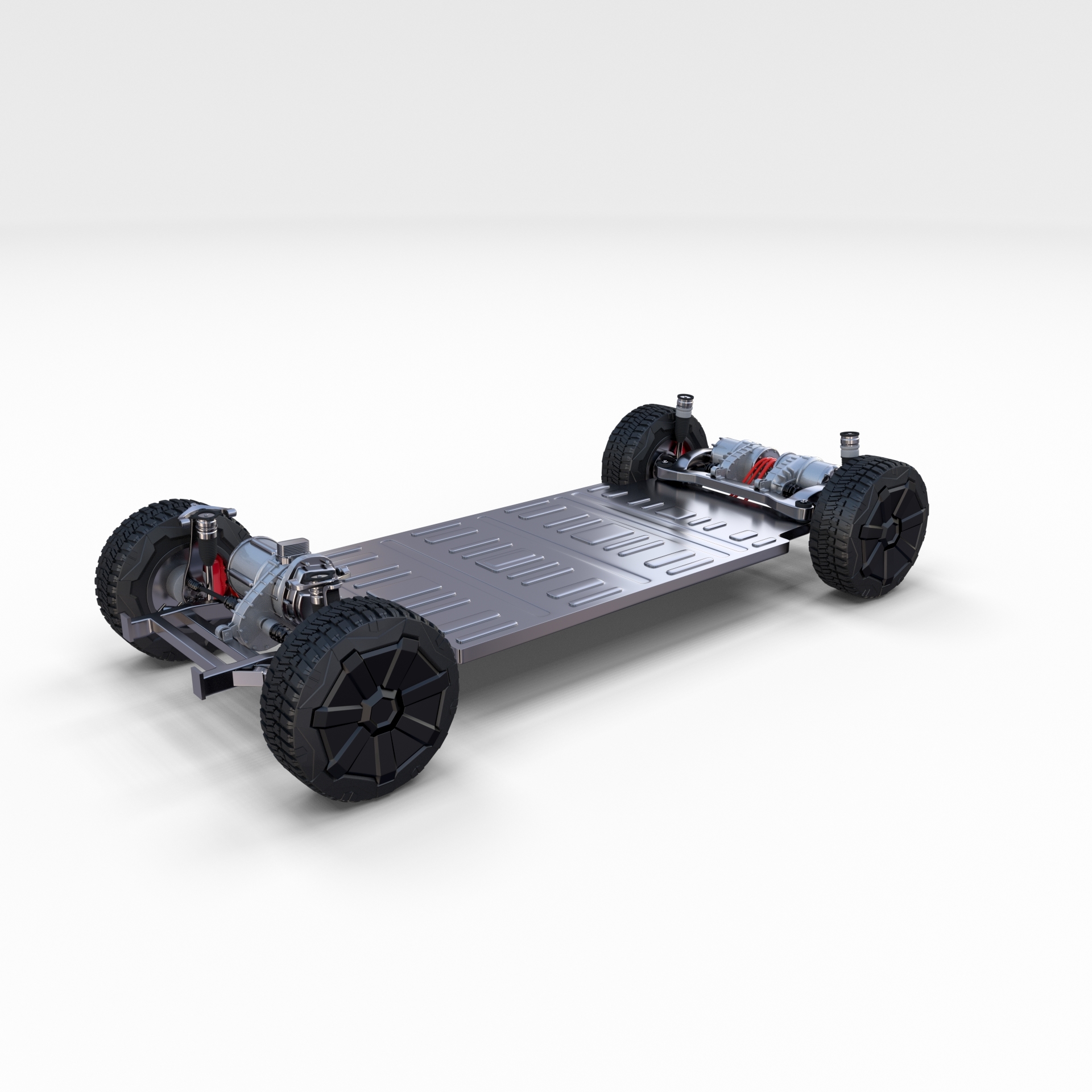 3D tesla cybertruck chassis - TurboSquid 1505965
