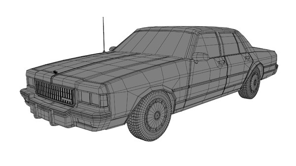 Chevrolet caprice 1986 3D model - TurboSquid 1506130