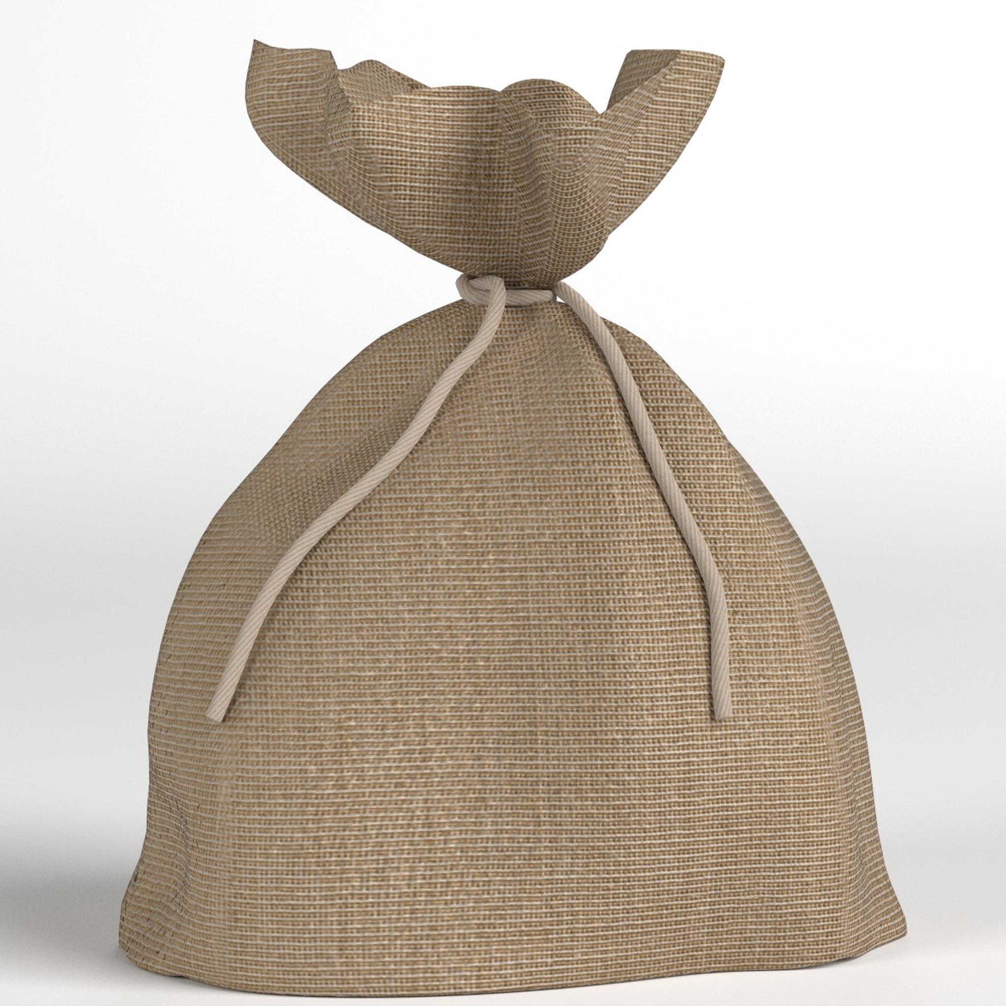 3D model jute sack - TurboSquid 1402017
