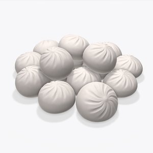 3D Dumpling Models | TurboSquid