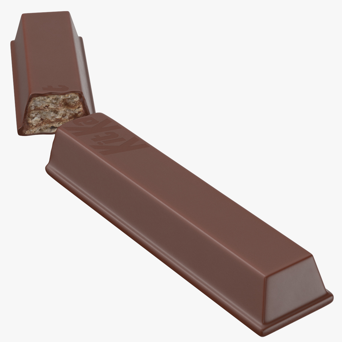 Kit kat chocolate bars 3D model - TurboSquid 1506604