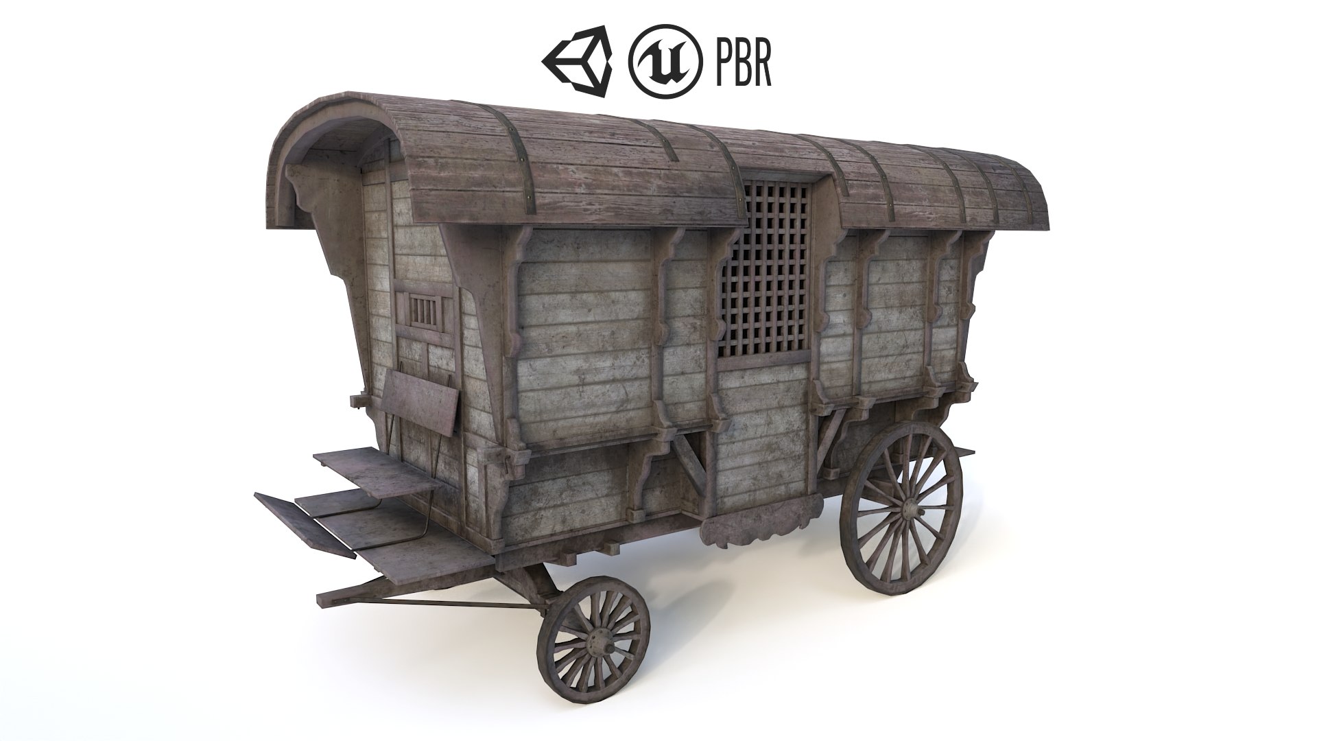 3D model old prison trolley - TurboSquid 1506621