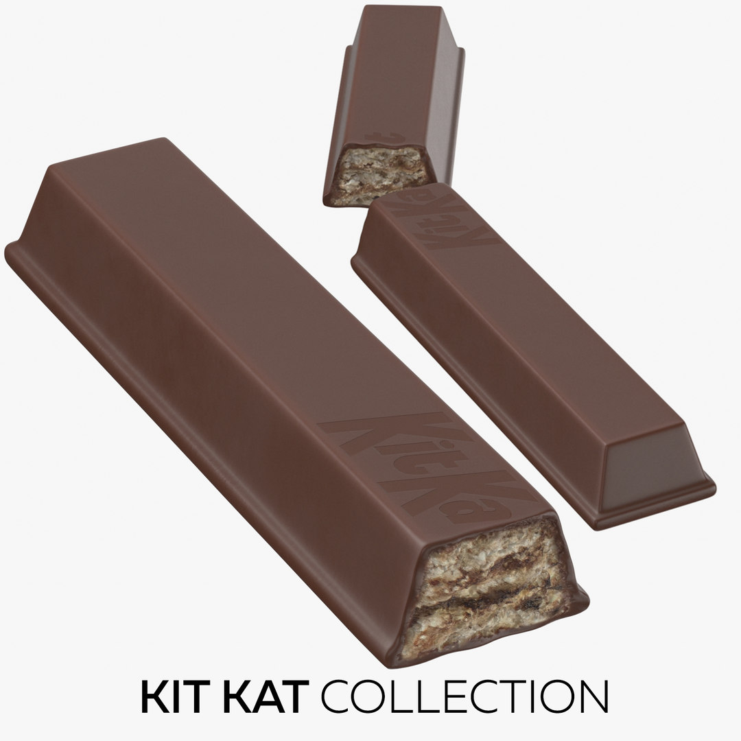 Kit kat model - TurboSquid 1506653