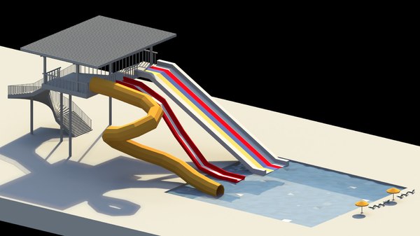 Water Park 3D Models for Download | TurboSquid