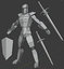 Male knight mesh 3D model - TurboSquid 1507031