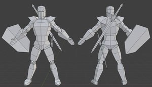 Free Blender Knight Models | TurboSquid