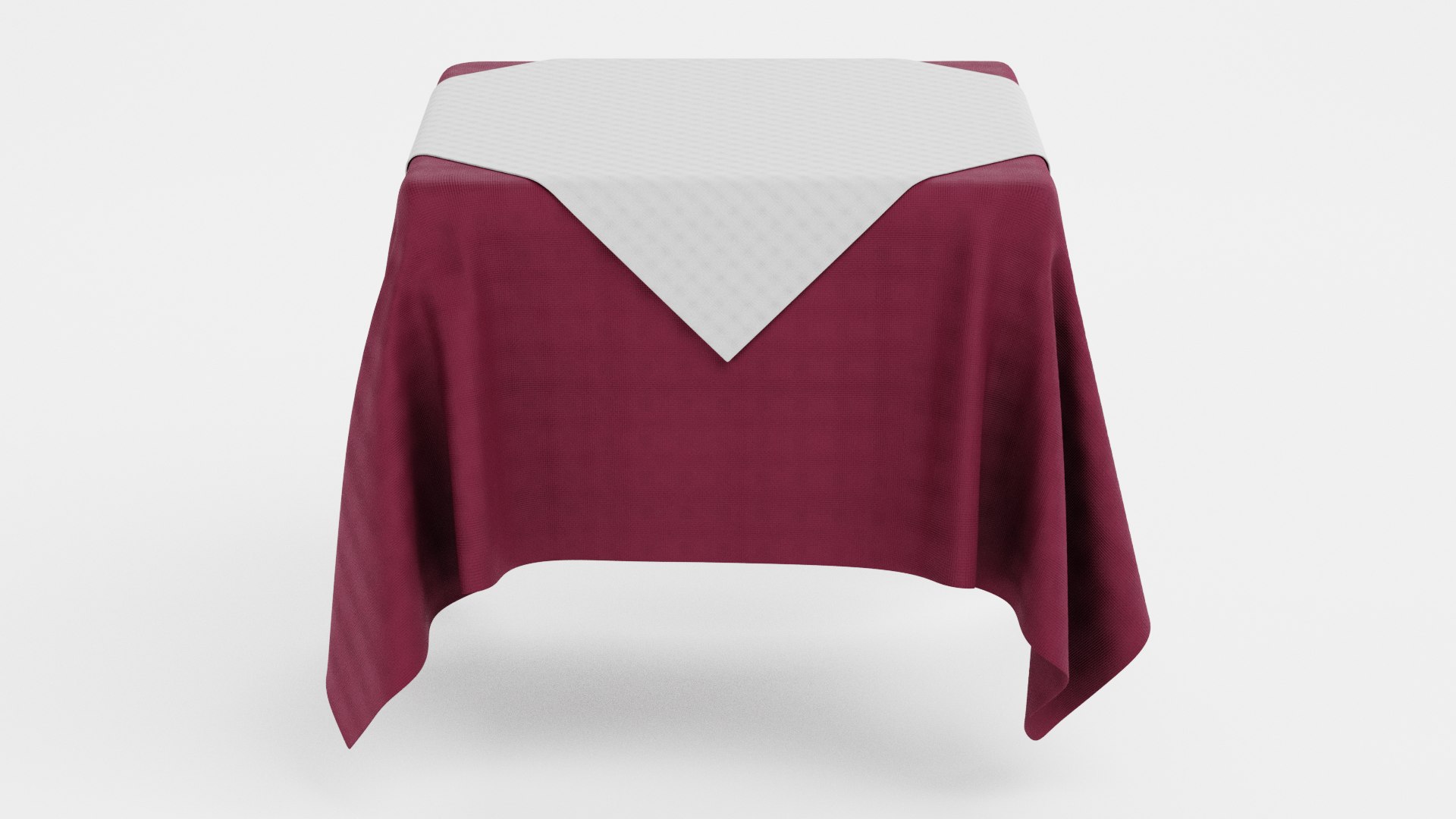 Table cloth tablecloth model - TurboSquid 1507194