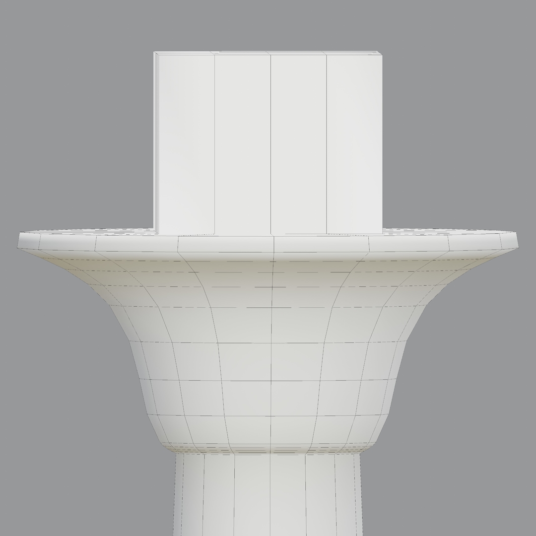 modelo 3d Columna papiriforme egipcia - TurboSquid 1507235